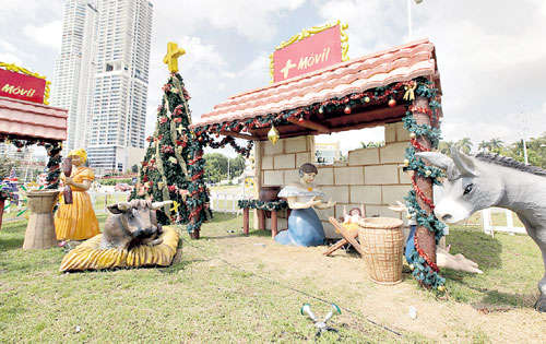 Imágenes de una ciudad que celebra la Navidad | Panamá América