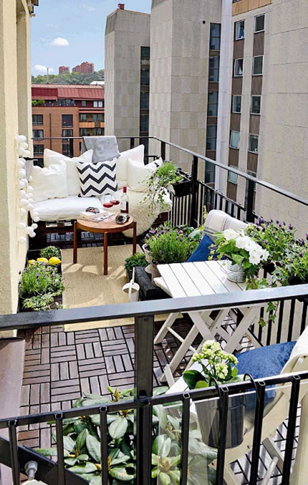 Grandes ideas para espacios pequeños: balcones | Panamá América