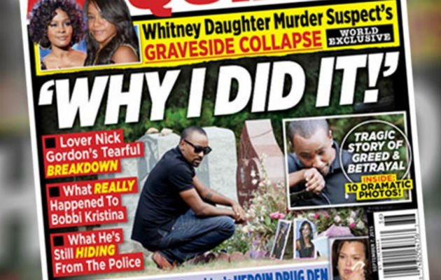 Nick Gordon cobró 40 mil dólares por llorar sobre la tumba de Bobbi ...