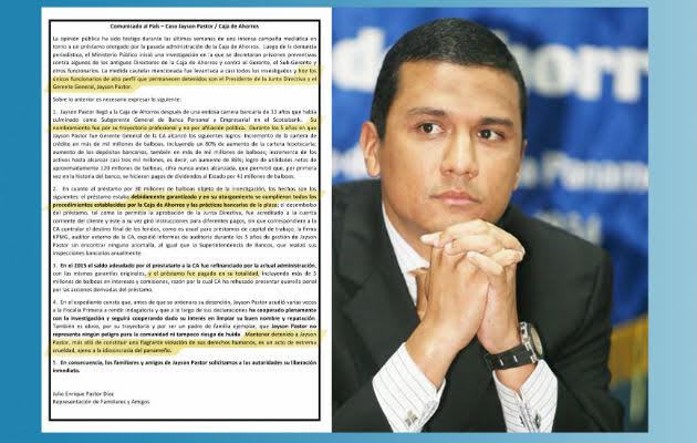 "Mantener detenido a Jayson Pastor es un acto de extrema crueldad ...